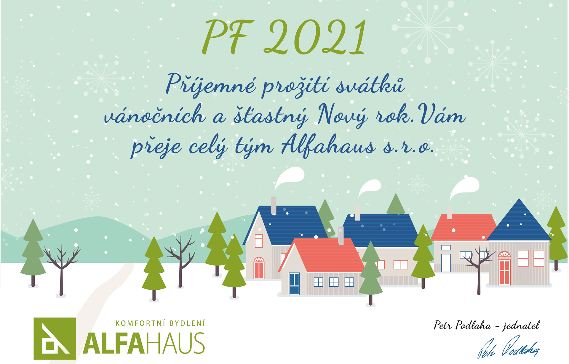Přejeme vám šťastné a veselé Vánoce! | ALFAHAUS
